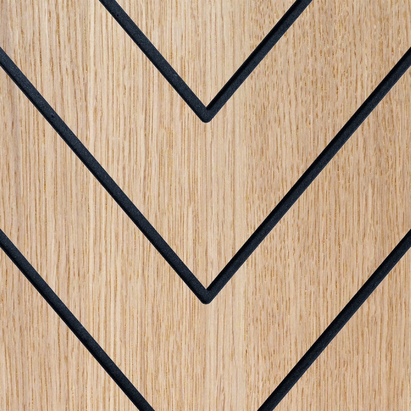 Sisustuslevy Maler Louvre Chevron, 12x616x2800mm, mdf, eri värejä