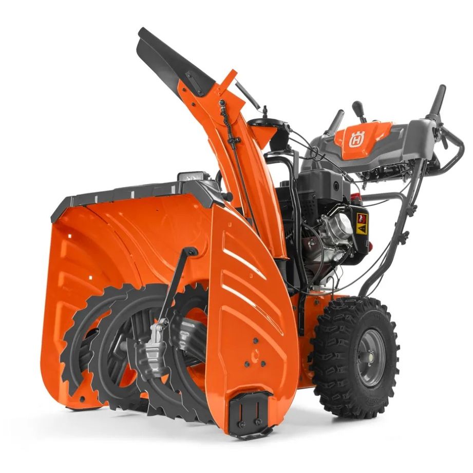 Lumilinko Husqvarna ST 324, sähköstartilla, ajovalolla