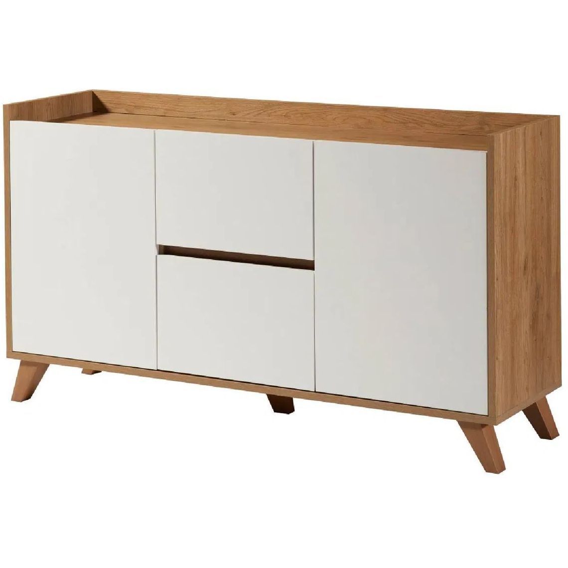 Senkki Linento Furniture Tuval 079 tammi/valkoinen | Netrauta.fi