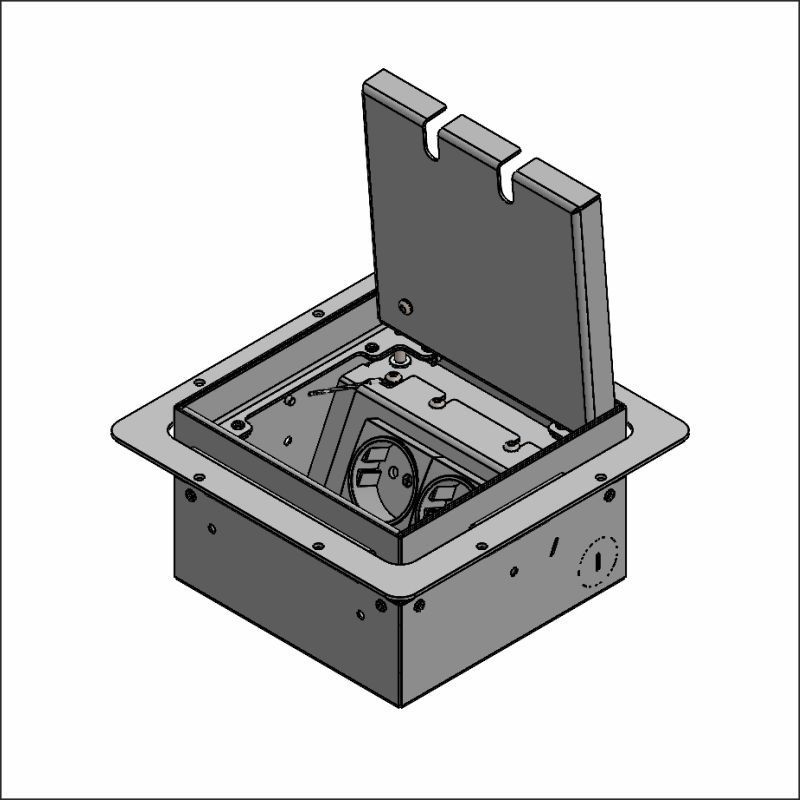 Lattiapistorasia Limente 892-SR, ruuvi | Netrauta.fi
