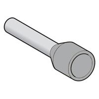 Schneider Electric Pääteholkki DZ5CE025 2,5 mm2 harmaa | Netrauta.fi