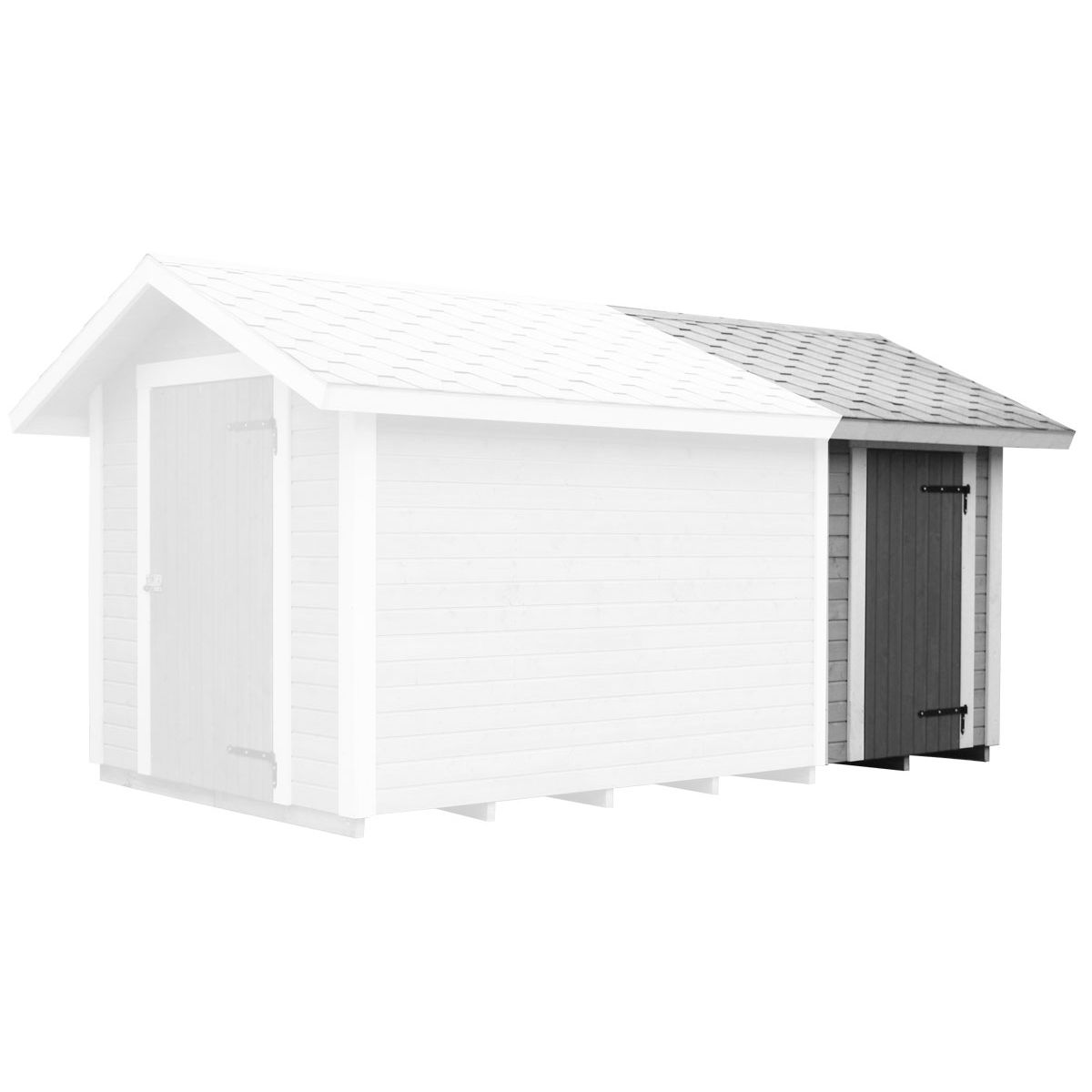 Tammiston puu Varasto T55 jatko, 240x120 cm