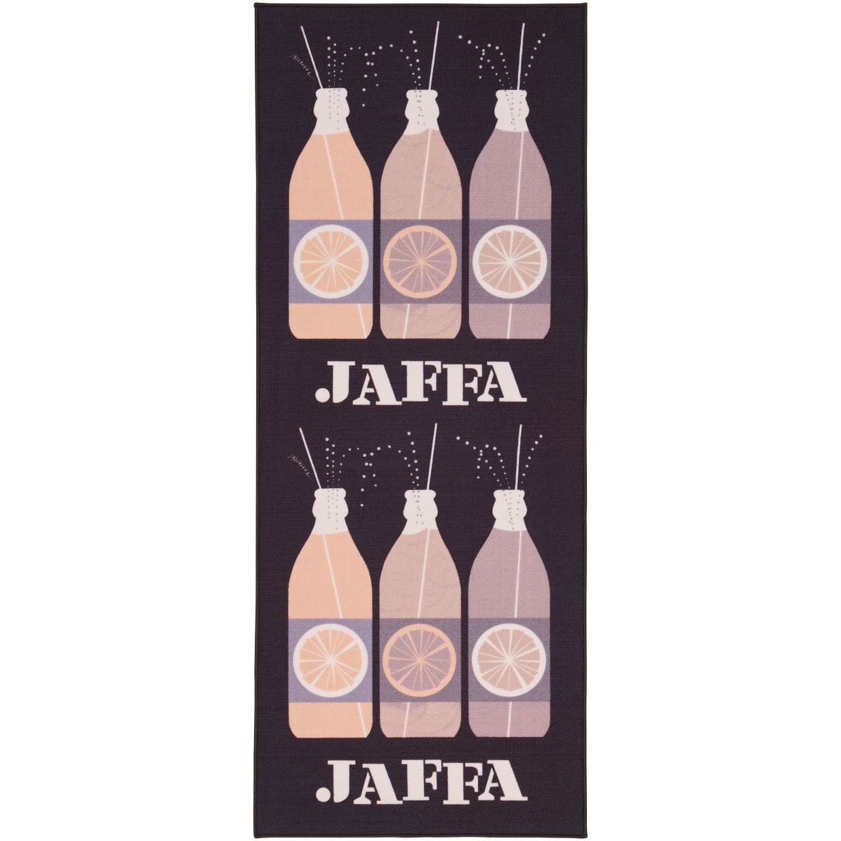 Käytävämatto Vallila Jaffa, 80x200cm, harmaa/beige