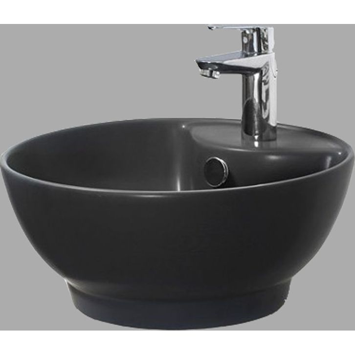 Malja-allas 4AQUA Diamante, 420x420 mm, musta | Netrauta.fi