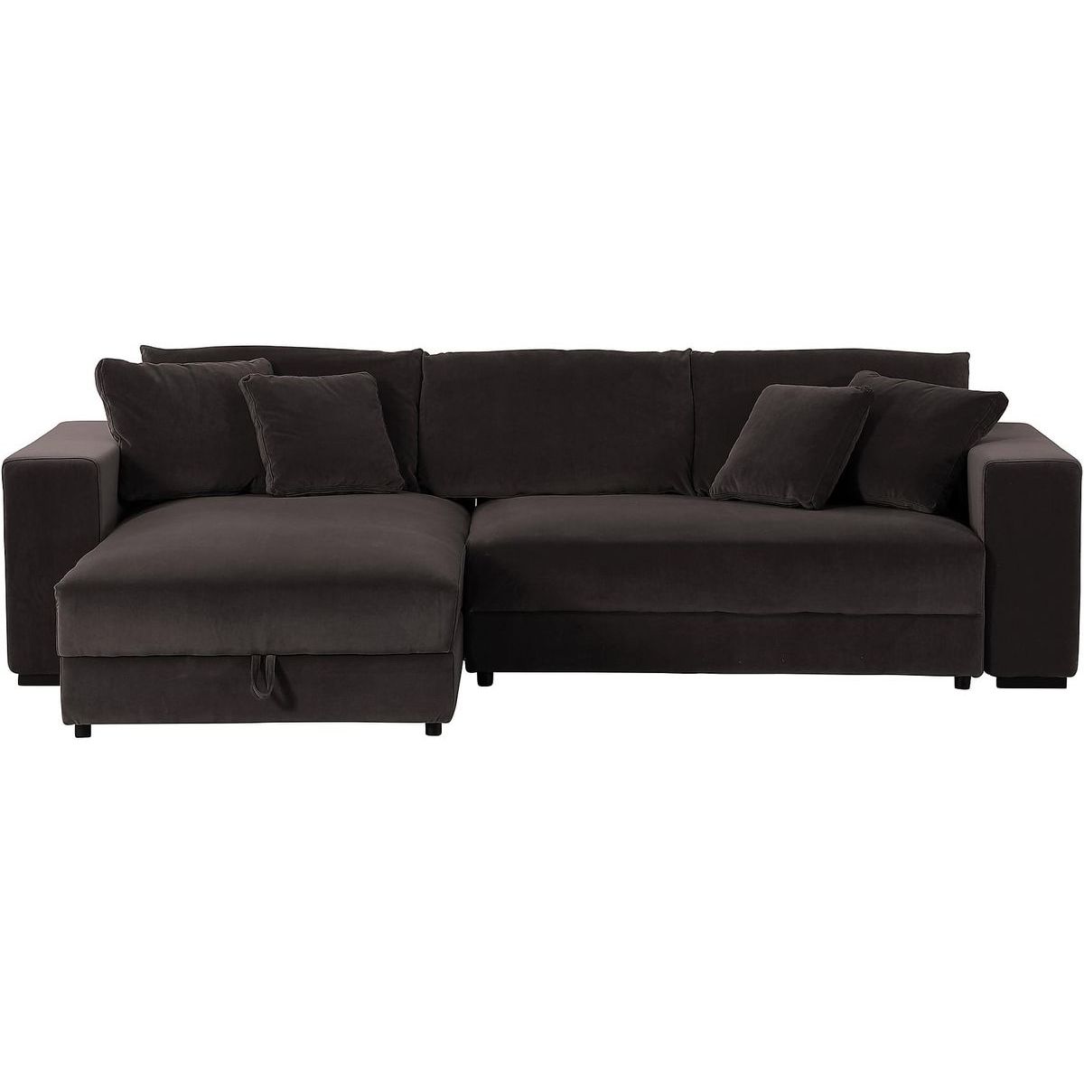 Divaanivuodesohva Belvoir 3 ist vasen musta | Netrauta.fi