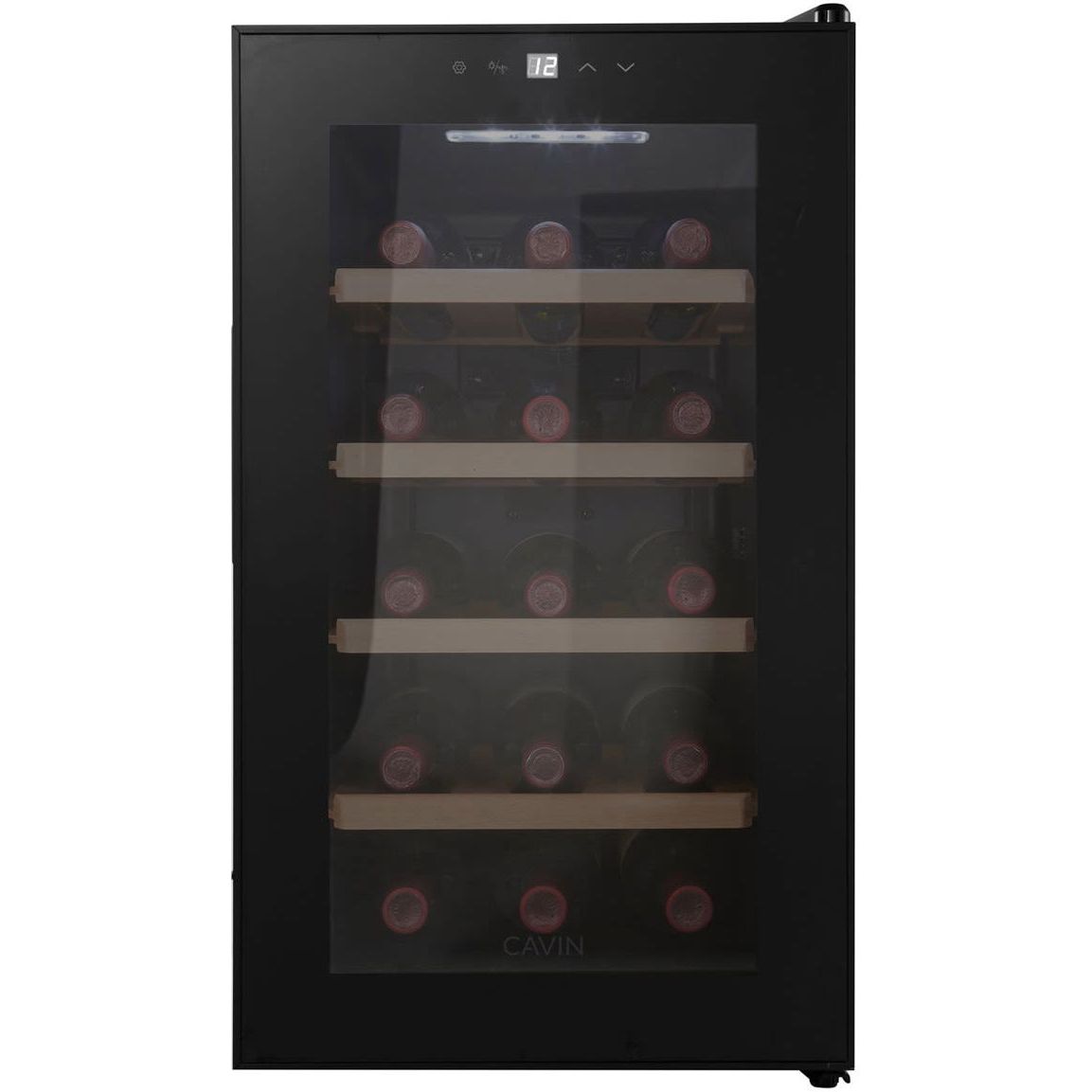 Viinikaappi Cavin Northern Collection 15 Black, musta | Netrauta.fi