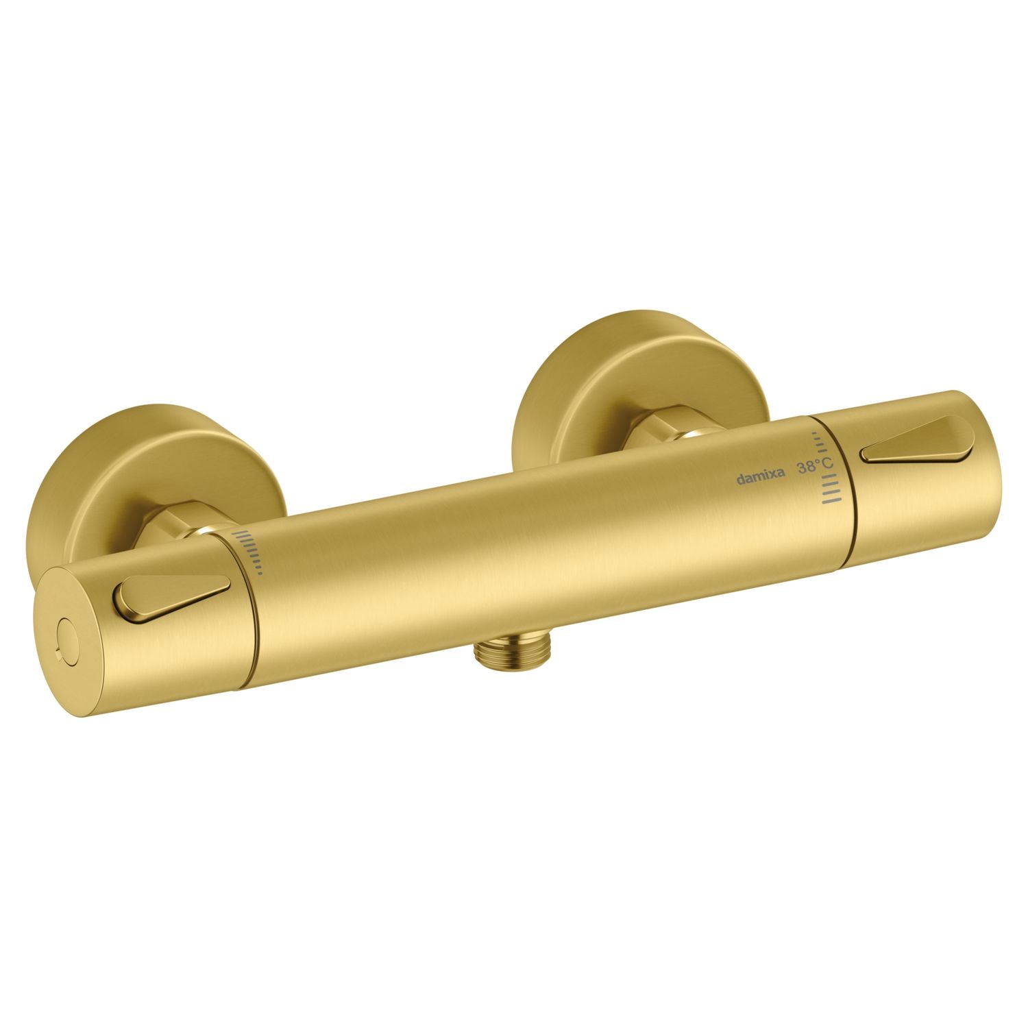 Termostaattihana Damixa Silhouet, harjattu messinki | Netrauta.fi