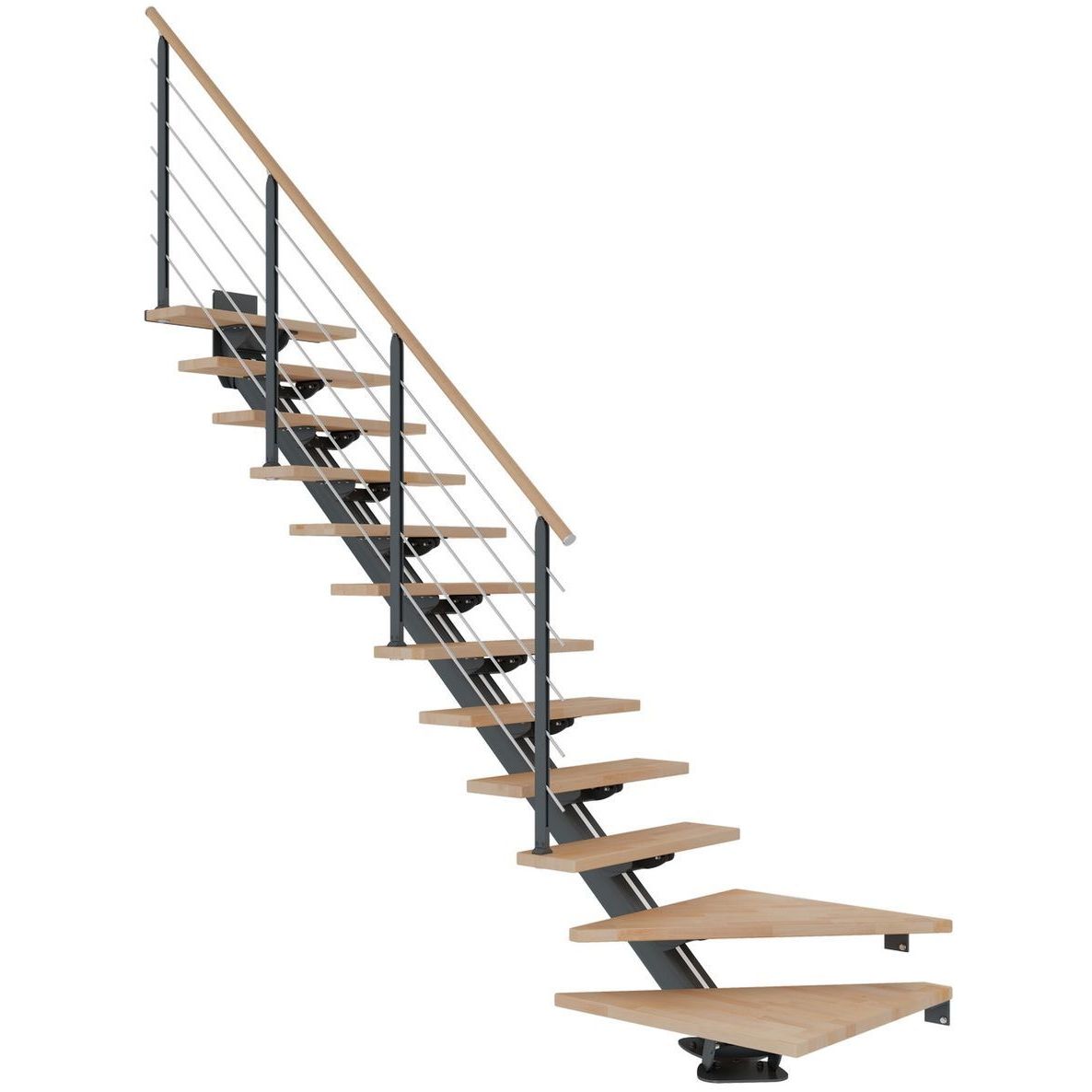 Portaat Dolle Sydney, L-malli, Design-kaide, öljytty pyökki, eri värejä ...