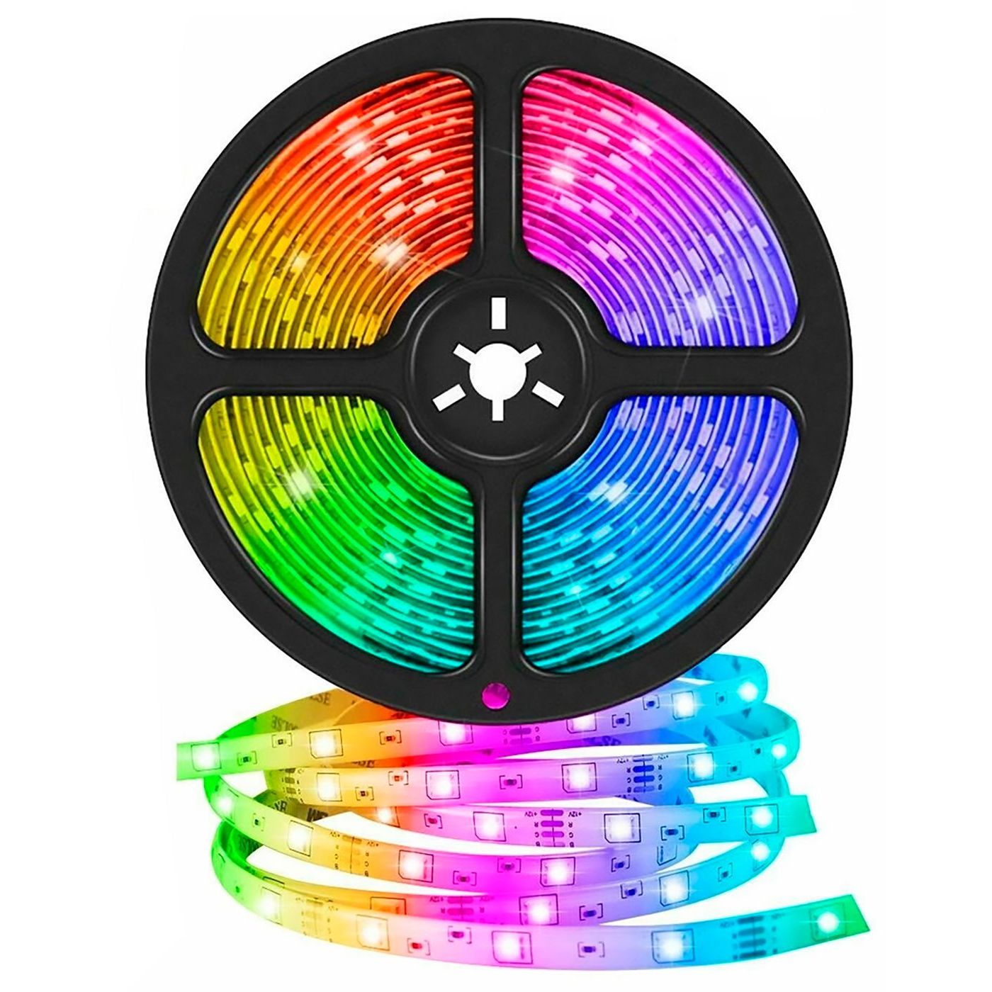 LED-valonauha Emax Smart Home WIFI, 3m, 4W/m, 240lm/m, RGB+CCT 3000-6500K, himmennettävä ...