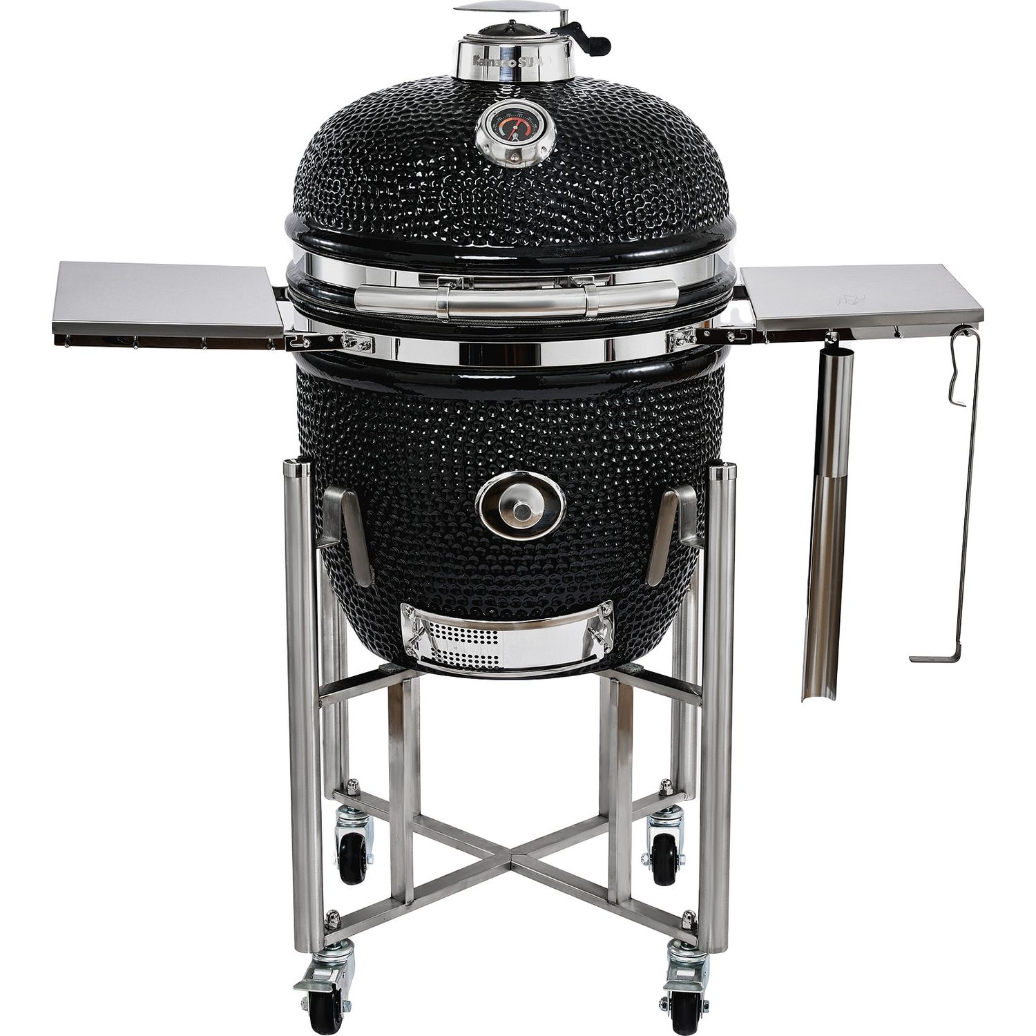 Hiiligrilli Kamado Sumo Signature Midi, musta | Netrauta.fi