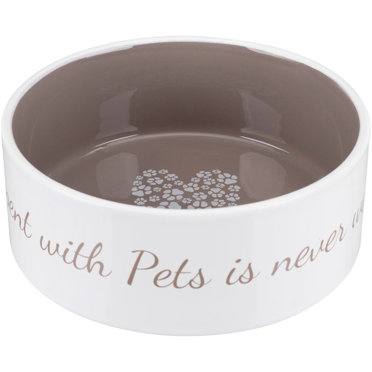 Keraaminen kuppi Trixie Time spent with pets, eri kokoja | Netrauta.fi