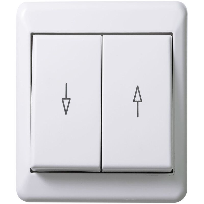 Kytkin ELKO RS Nordic 2-kytkin IP21 pinta-asenteinen, RL, kirkkaan ...