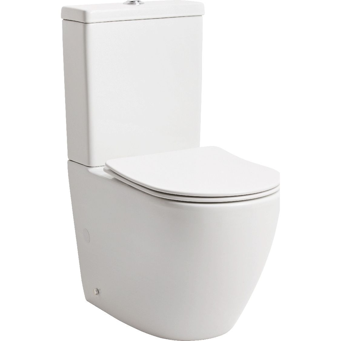 WC-istuin Lavabo Studio BTW, soft close -kannella, valkoinen | Netrauta.fi