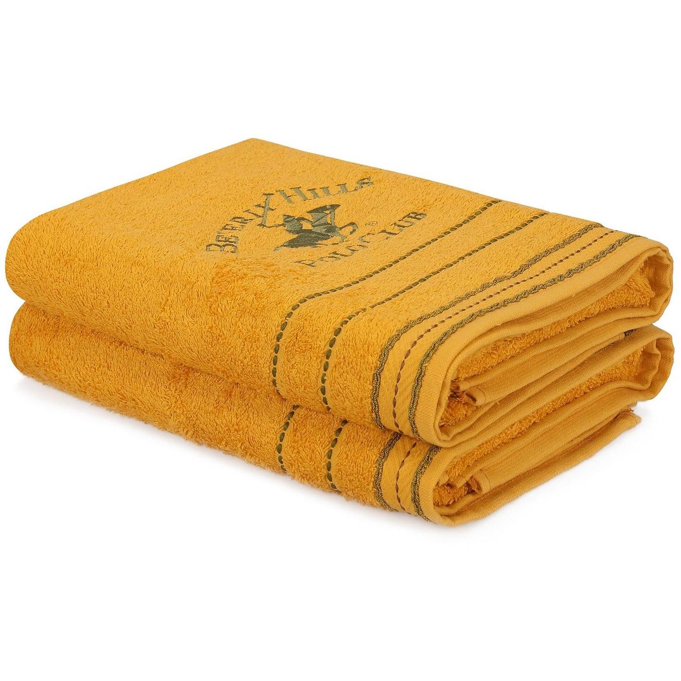 Pyyhe Linento Beverly Hills Polo Club, keltainen, 2kpl, eri kokoja ...
