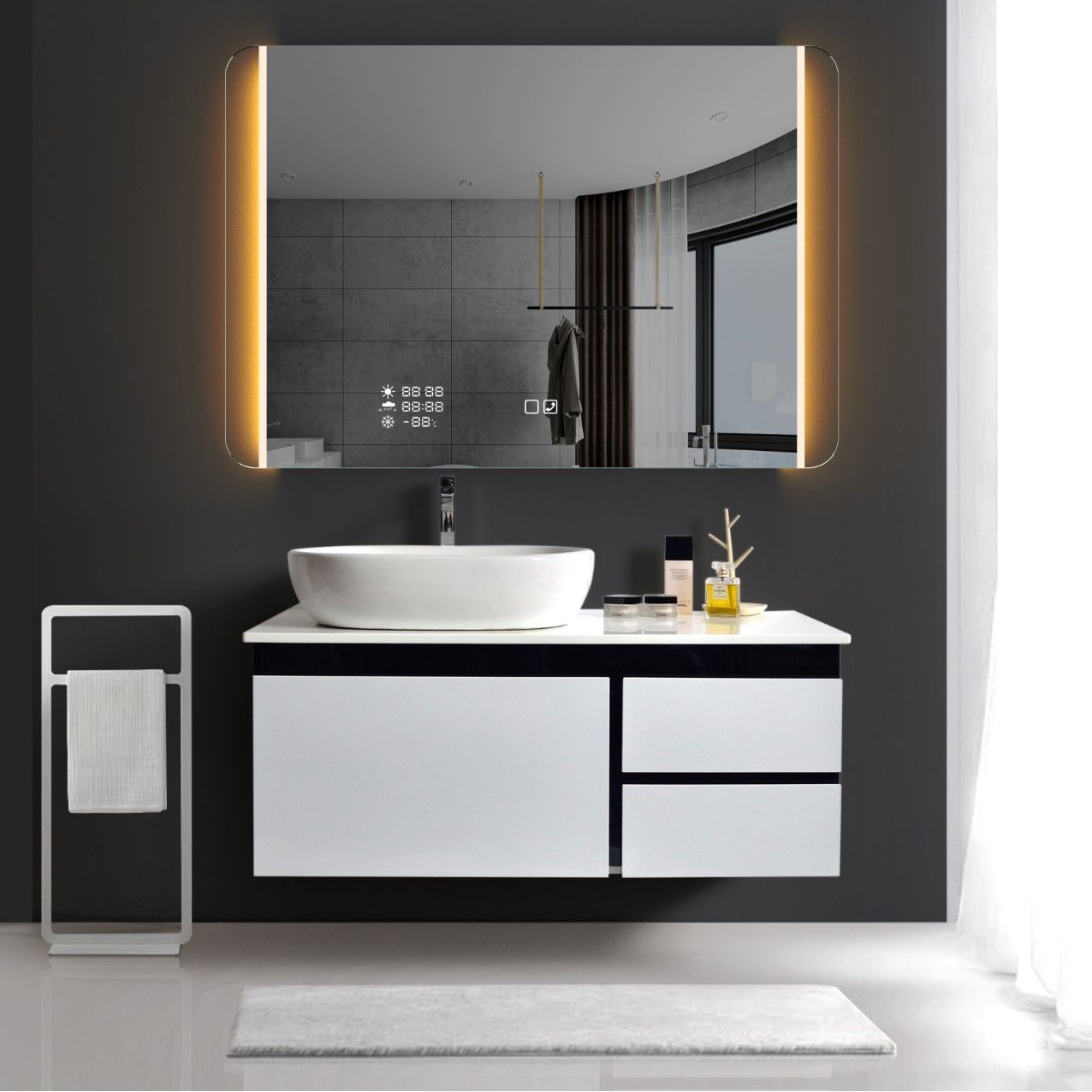 Valopeili Vinchome Navarre M2001-100x70, 1000x700mm, WiFi, Bluetooth | Netrauta.fi