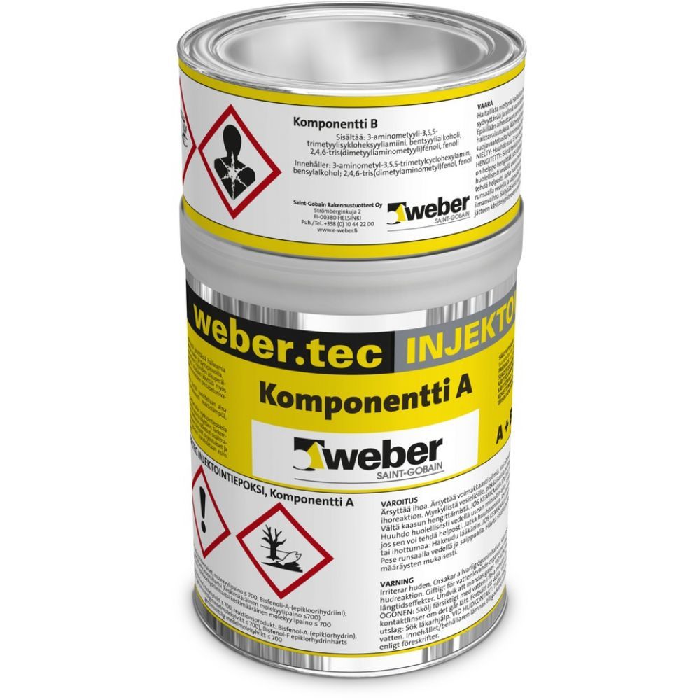 Saint Gobain Weber Injektointiepoksi Weber Injection epoxy, 1l ...