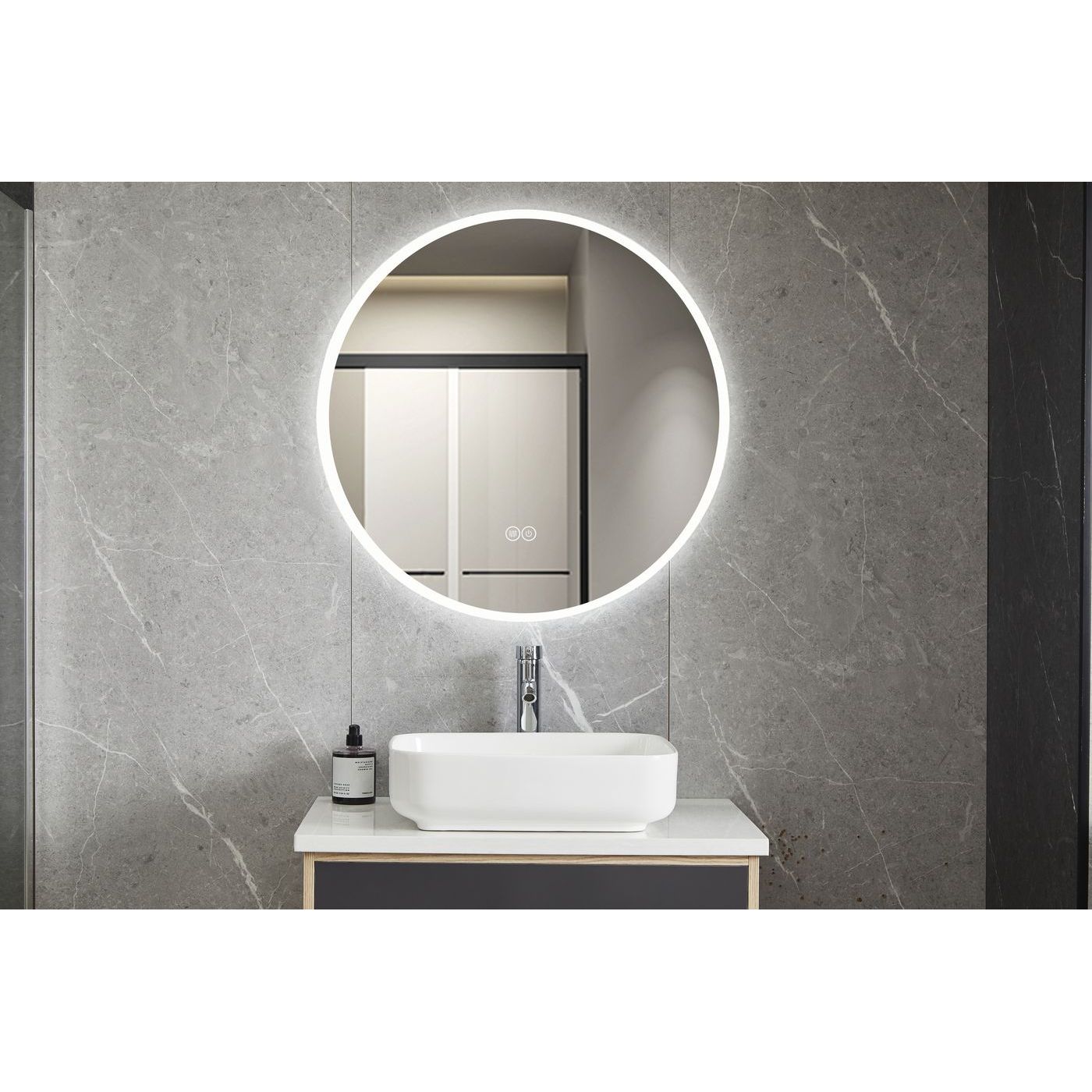 Valopeili Lyfco, Ø80cm, hipaisukytkimellä, säädettävä värilämpötila ...