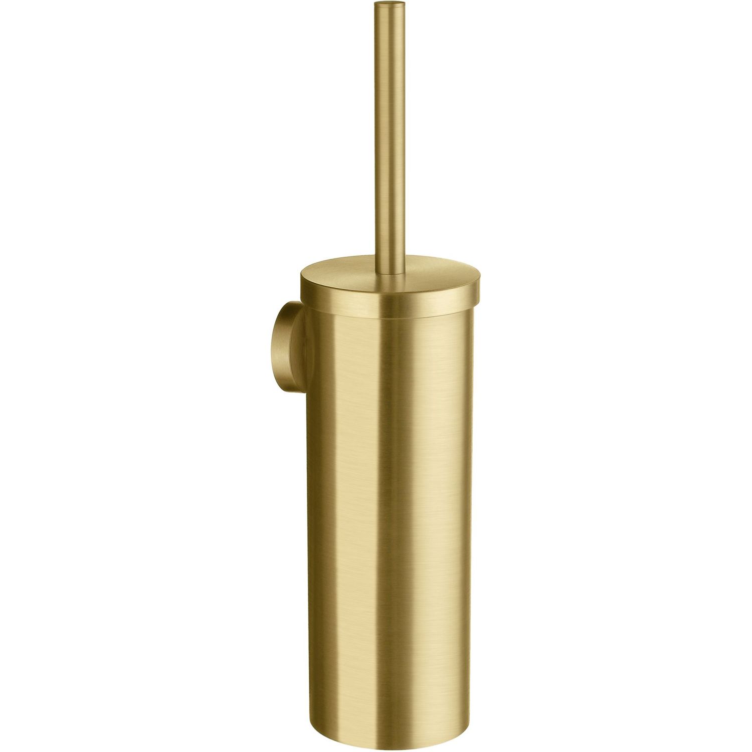 Wc-harja Smedbo Home HV332, seinäkiinnitys, harjattu messinki | Netrauta.fi