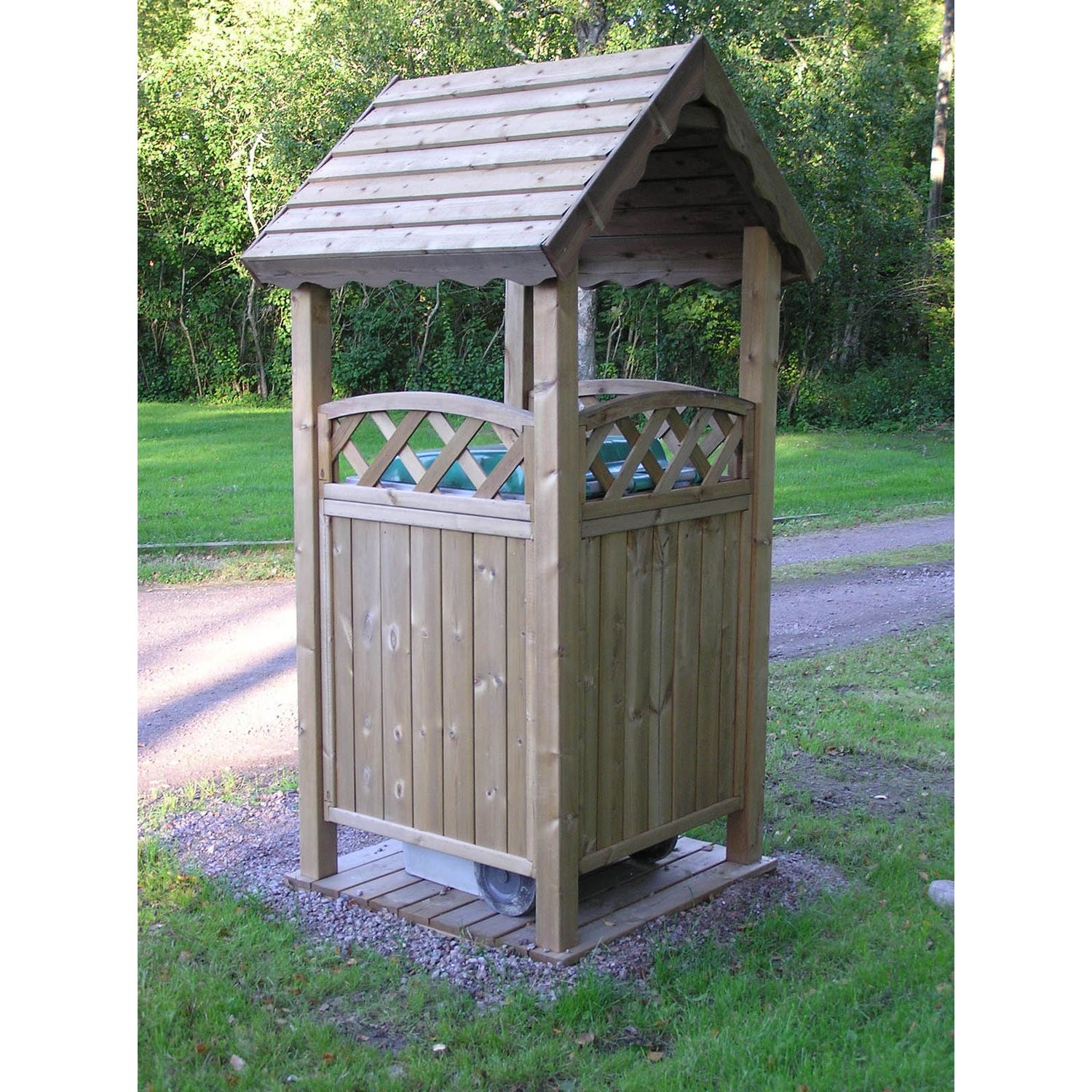 Tammiston puu Jätekatos Lux A1150 vihreä | Netrauta.fi