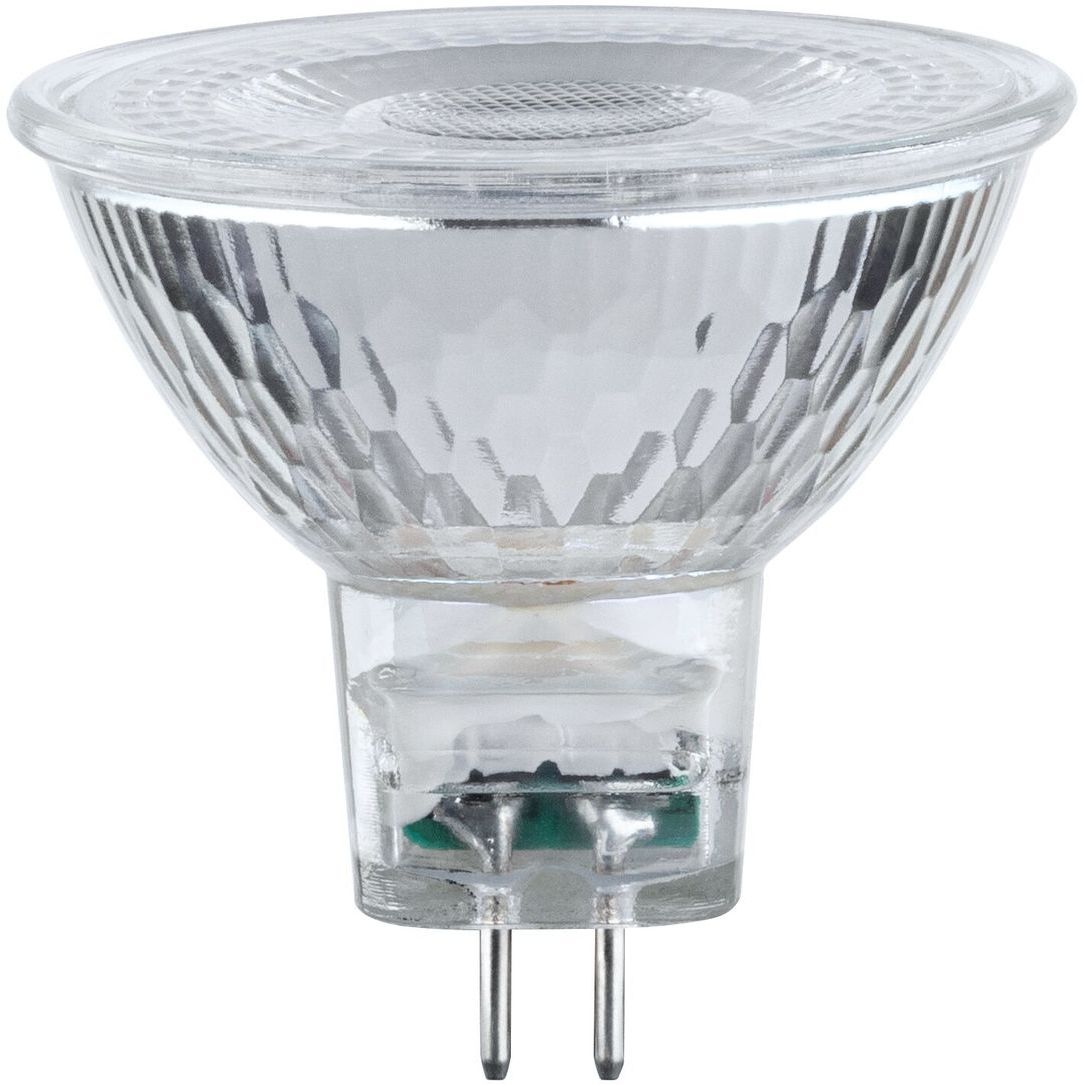 LED-kohdelamppu Paulmann Reflector, 12V, GU5.3, 530lm, 6.5W, 2700K, hopea | Netrauta.fi