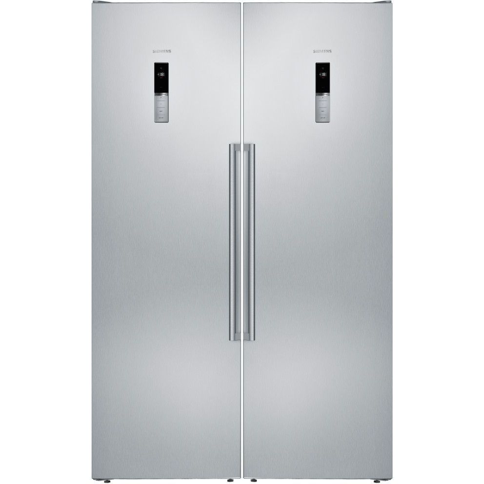 Jääkaappi ja pakastin Siemens KS36VCIEP GS36NBIEP, 120cm, 588l, teräs ...