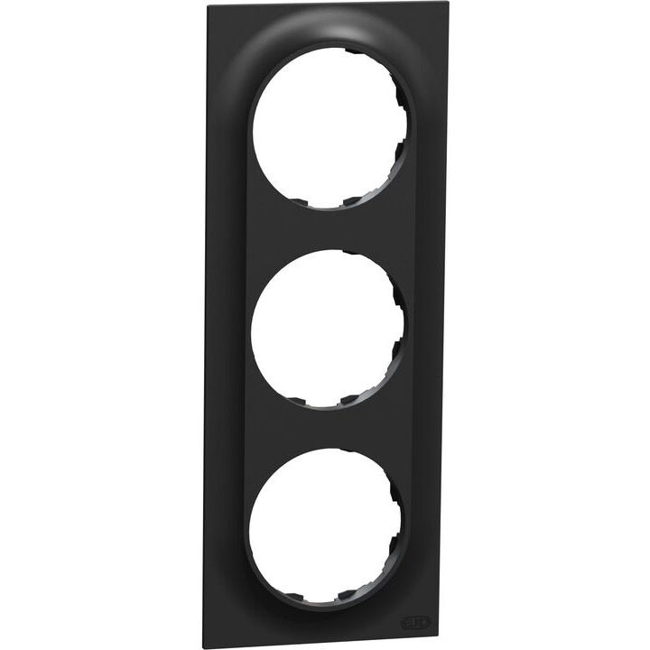 Peitelevy Schneider Electric ELKO One, 3-osainen, 3x pyöreä aukko ...