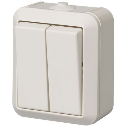 Schneider Electric 5-kytkin Renova pinta-asennus valkoinen | Netrauta.fi