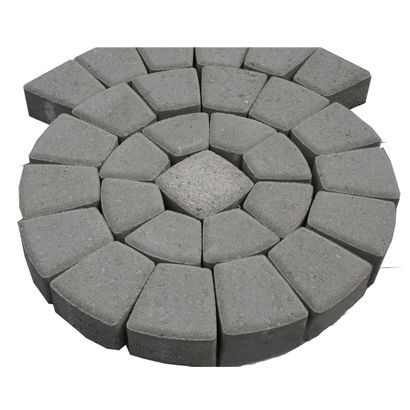 Rudus Pihakivi Kartanonoppa 80, 138x138x80mm, hiekkapuhallettu, autere ...