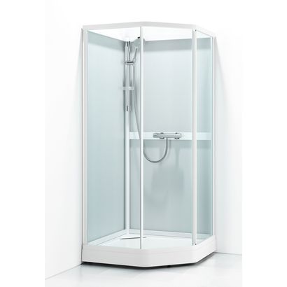 Suihkukaappi tuo pesutiloihisi käytännön mukavuutta | Netrauta.fi