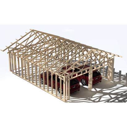 Autotallin runkopaketti - Autotallin runko edullisesti | Netrauta.fi