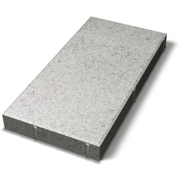 Betonilaatta 600x600x80mm, sileä, harmaa | Netrauta.fi