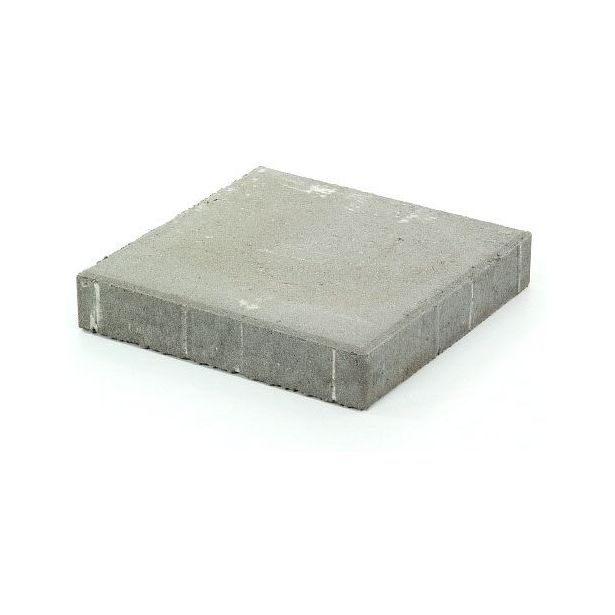 Betonilaatta 600x600x80mm, sileä, harmaa | Netrauta.fi