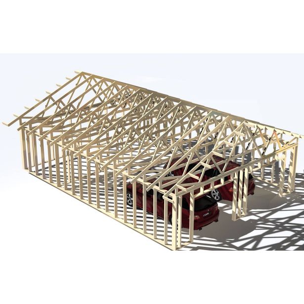 Autotallin runkopaketti - Autotallin runko edullisesti | Netrauta.fi