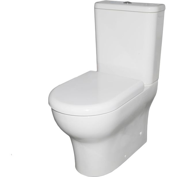 WC-istuin P-lukko - WC-istuin viemäröinti taakse netistä | Netrauta.fi