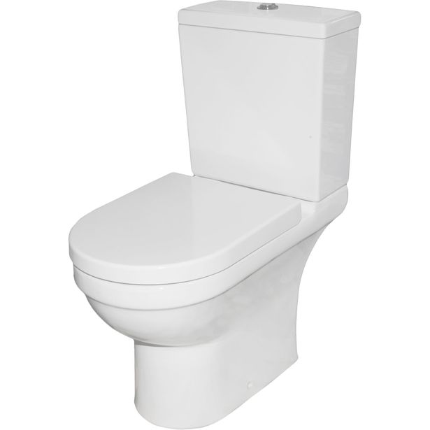 WC-istuin P-lukko - WC-istuin viemäröinti taakse netistä | Netrauta.fi