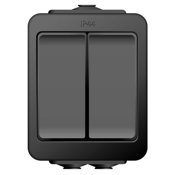 Schneider Electric 5-kytkin Renova pinta-asennus valkoinen | Netrauta.fi