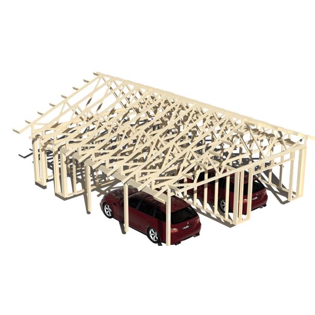 Autotallin runkopaketti - Autotallin runko edullisesti | Netrauta.fi