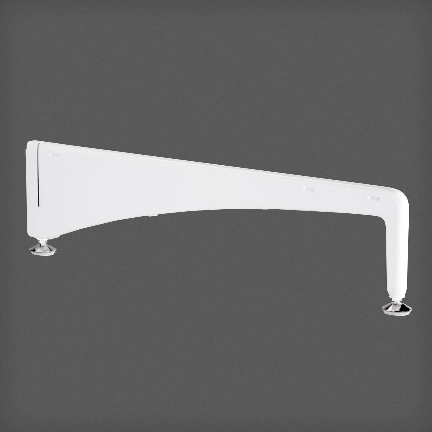 Elfa Säädettävä jalka, 560mm, valkoinen