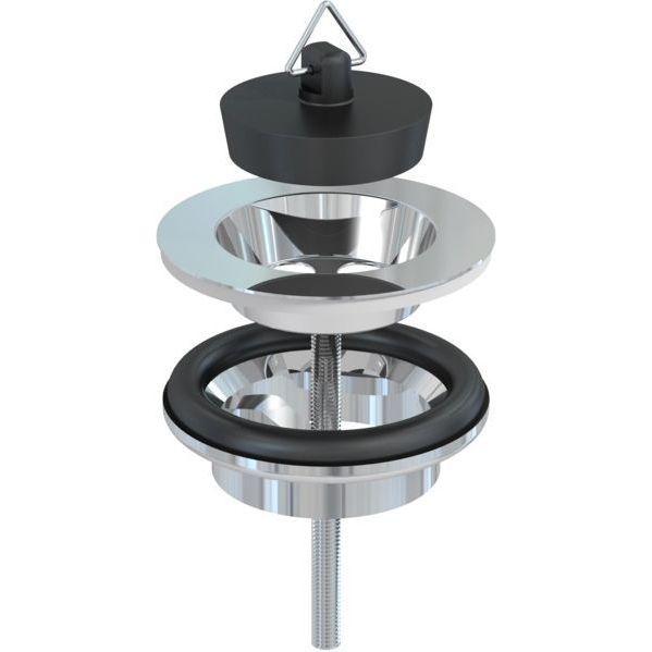 Vesilukon pohjaventtiili Prevex, 1 1/4", ruuvikiinnitys