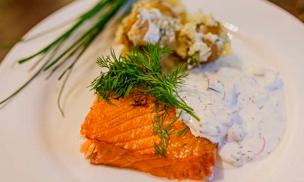 Lohi offset-savustimella | Netrauta.fi